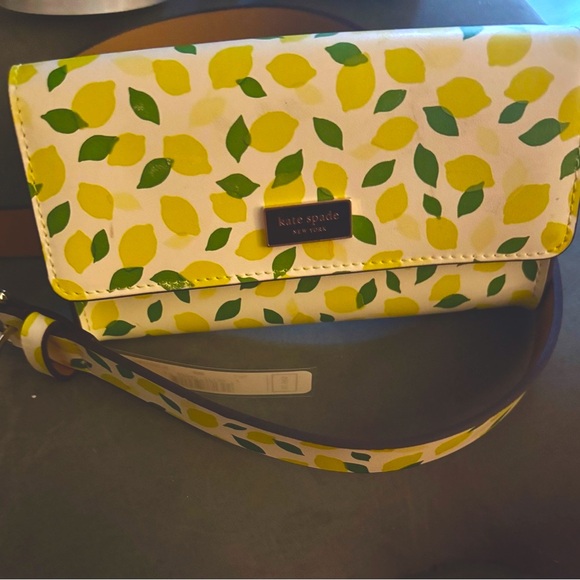 kate spade | Accessories | Kate Spade Lemon Print Crossbody Bag | Poshmark